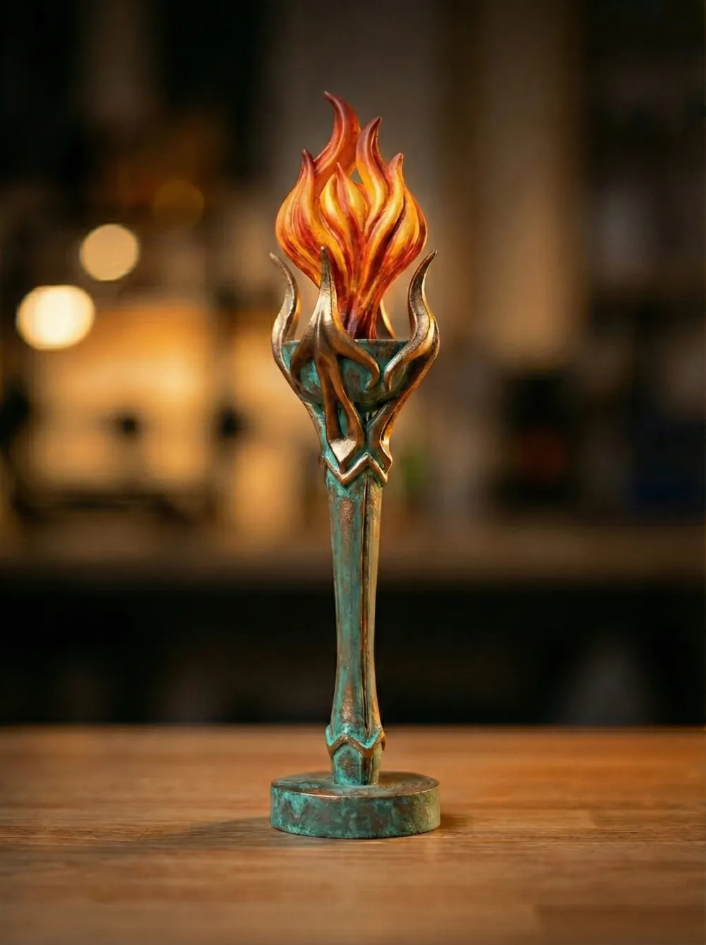 The Eternal Liberty Torch - Free 3D Print Model - MakerWorld