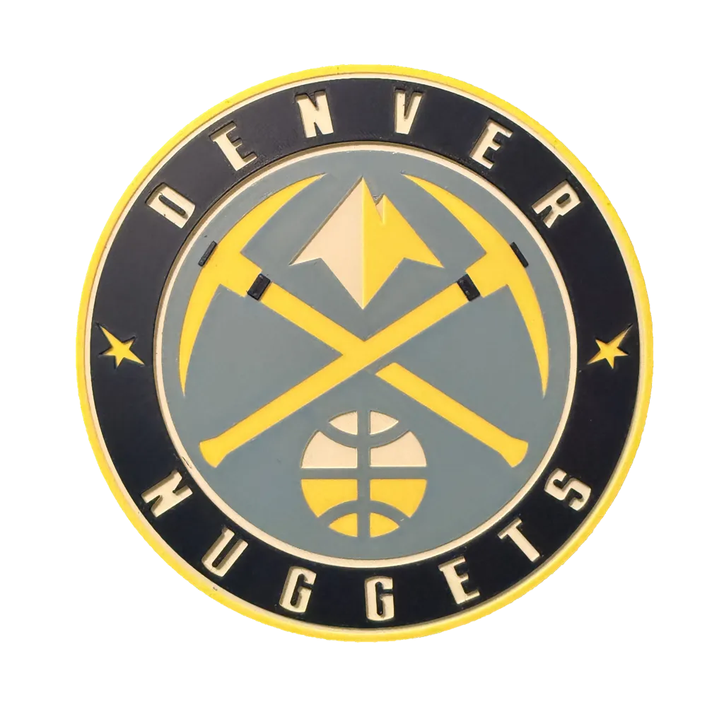 Denver Nuggets NBA LOGO - COASTER/OFFICE SIGN - Free 3D Print Model ...