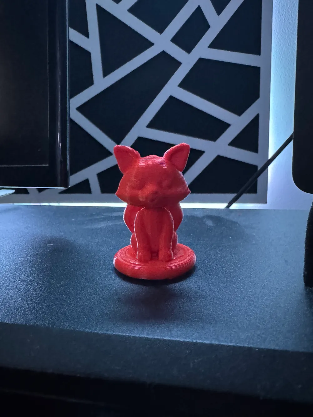 Majestuosa Estatua de Zorro – Elegante Decoración Imprimible en 3D por ...