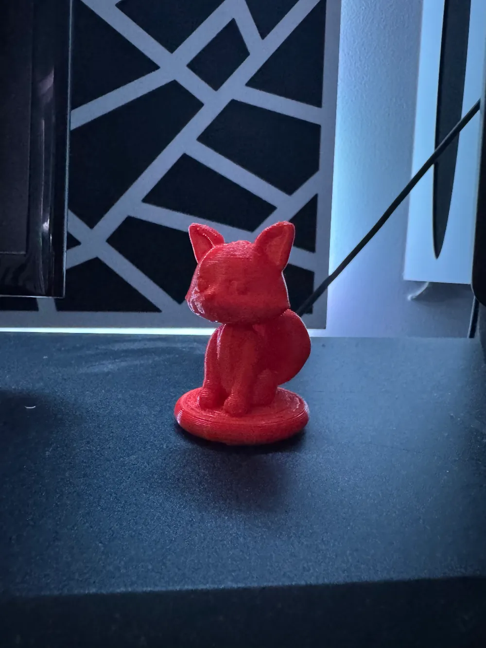Majestuosa Estatua de Zorro – Elegante Decoración Imprimible en 3D por ...
