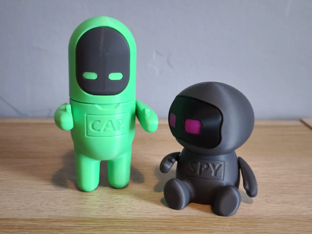 SPY – Secretly Protecting You, Desk Buddy - Free 3D Print Model ...