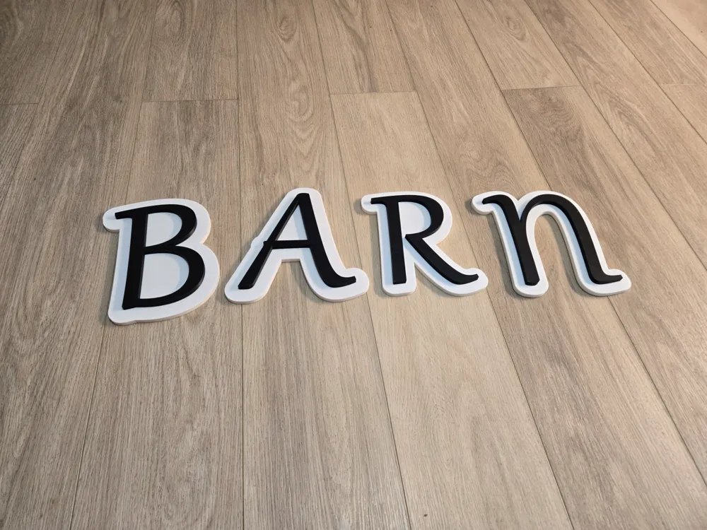 Wall mounted letters by Nostalgicprints - MakerWorld