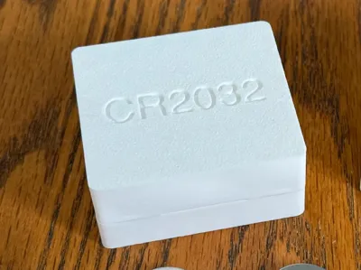 CR2032 Battery Case - Free 3D Print Model - MakerWorld