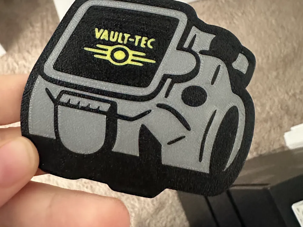 Pip Boy Magnet Remixed by goldiesvinyl - MakerWorld