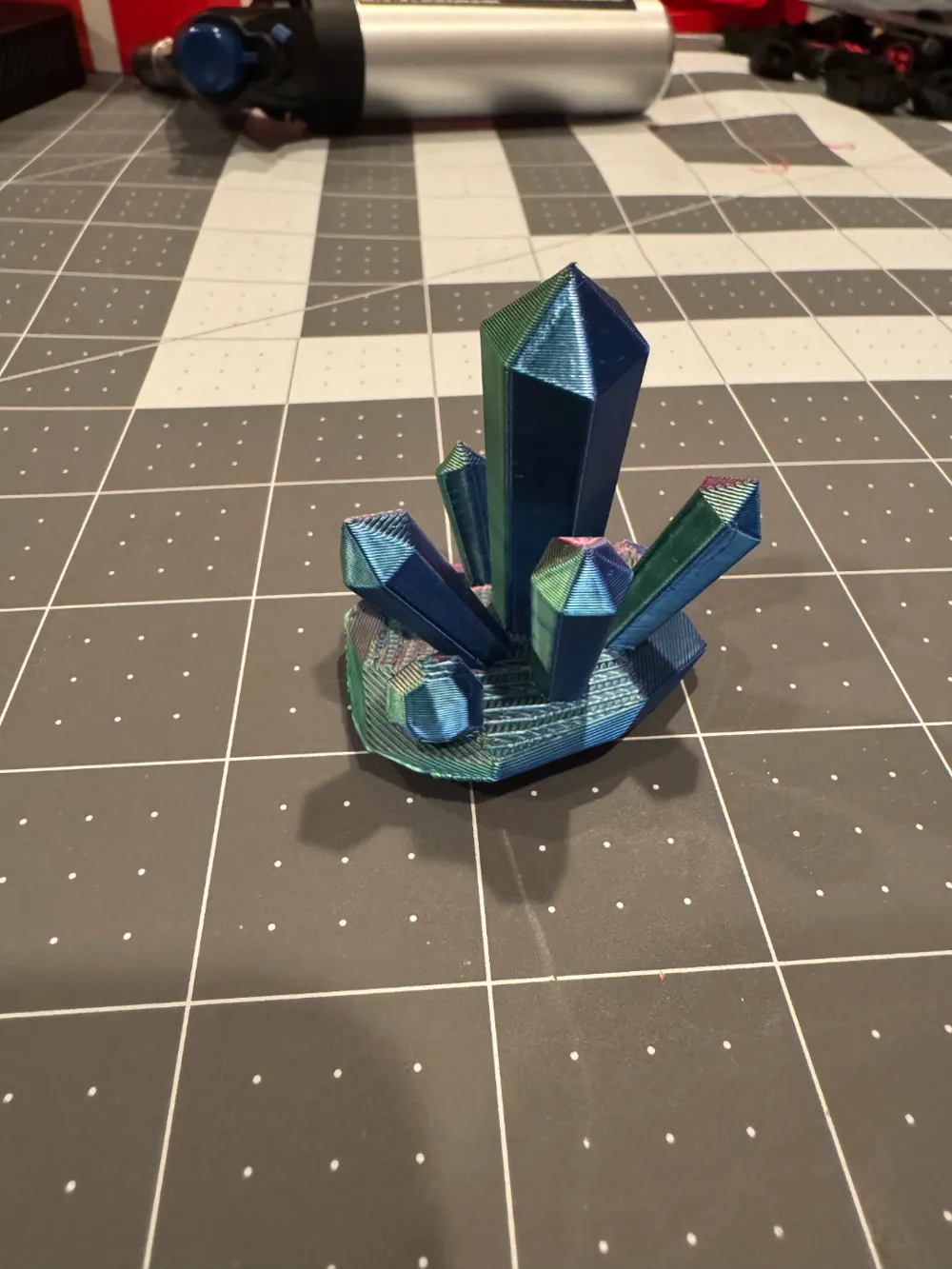 Low Poly Crystal Cluster by bzaPetey MakerWorld: Download Free 3D Models