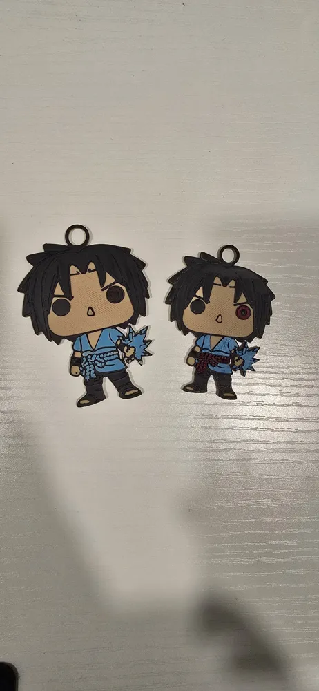 Anime-Inspired Ninja Keychain - Funko Style - Free 3D Print Model ...