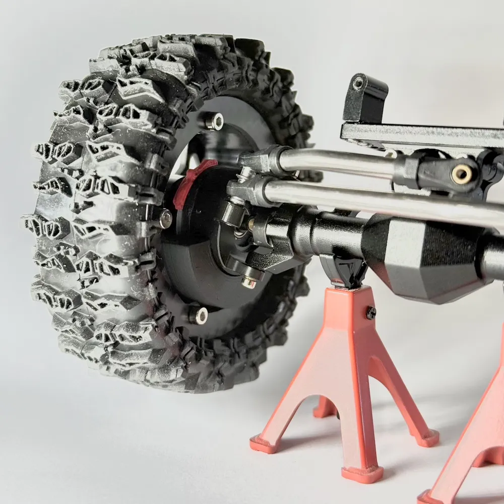 SCX24 MEUS axle weight hangers for 1.8" wheels - Free 3D Print Model ...
