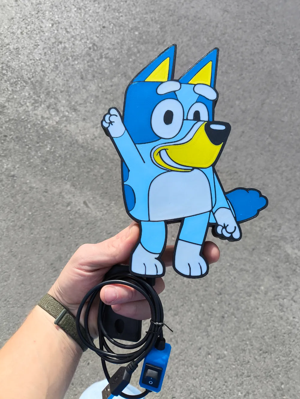 Bluey lightbox by SamsON_PL MakerWorld: Download Free 3D Models