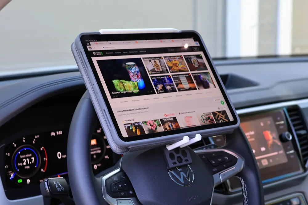 Modular Steering Wheel Mount Phones and Tablets by ozarkexpeditions ...