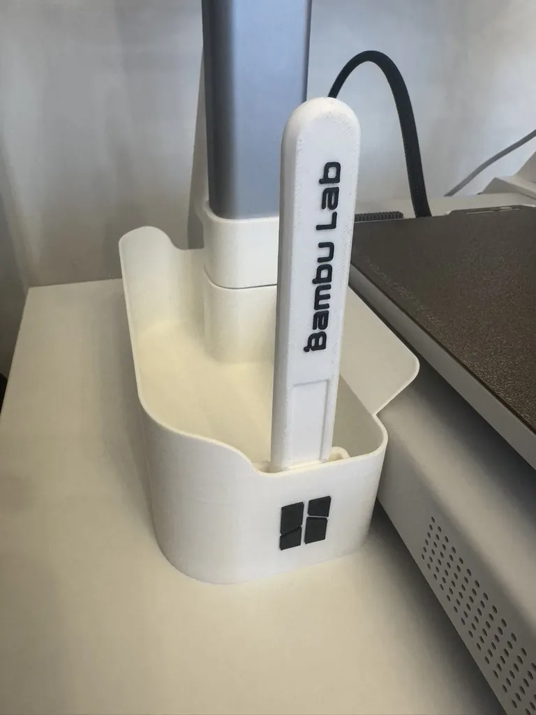Bambu A1 Poop Bucket & Scraper Holder (Clip In) - Free 3D Print Model ...