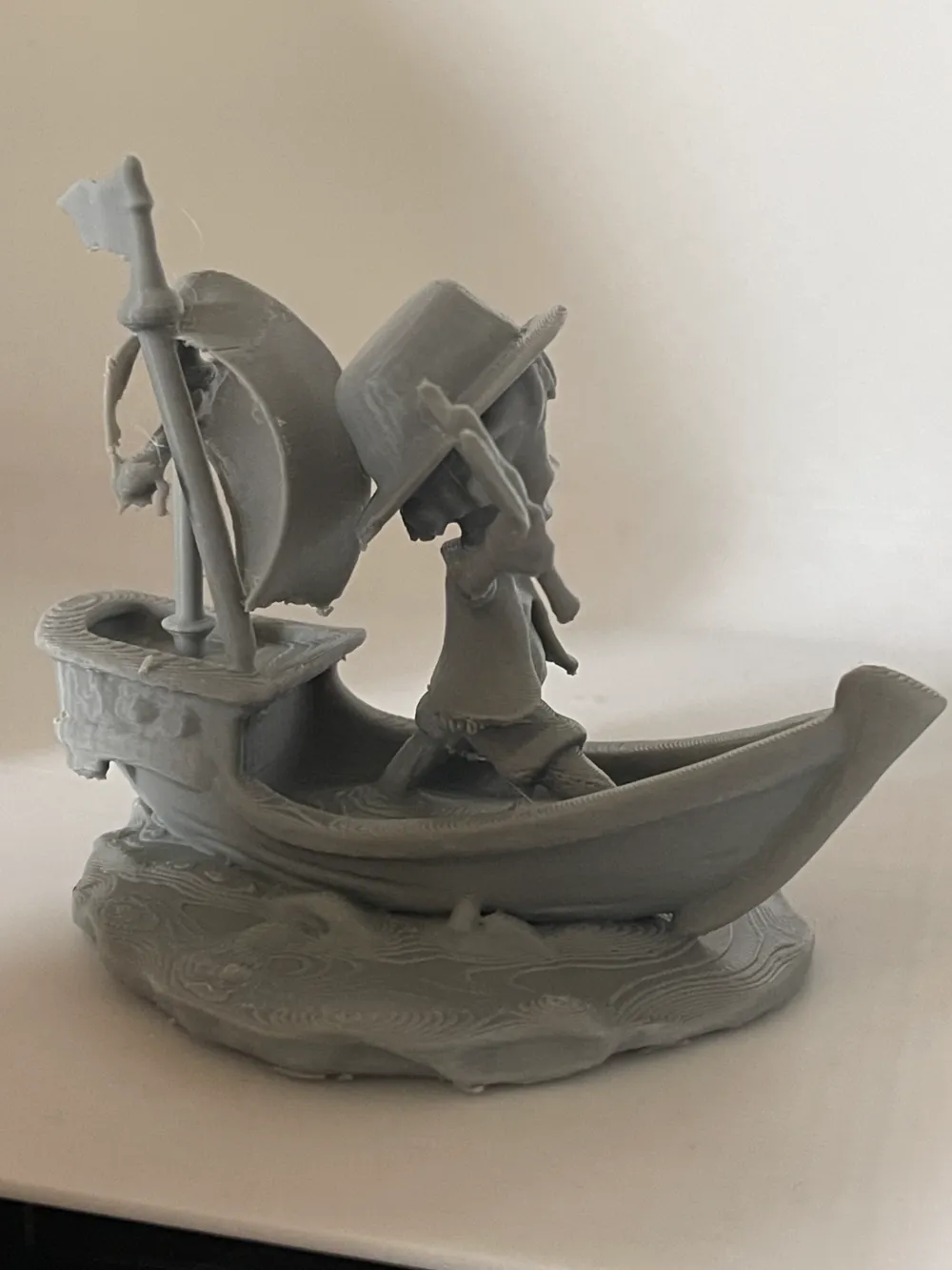 Figura de Luffy en un Barco Pirata - Modelo de impresión 3D gratuito ...