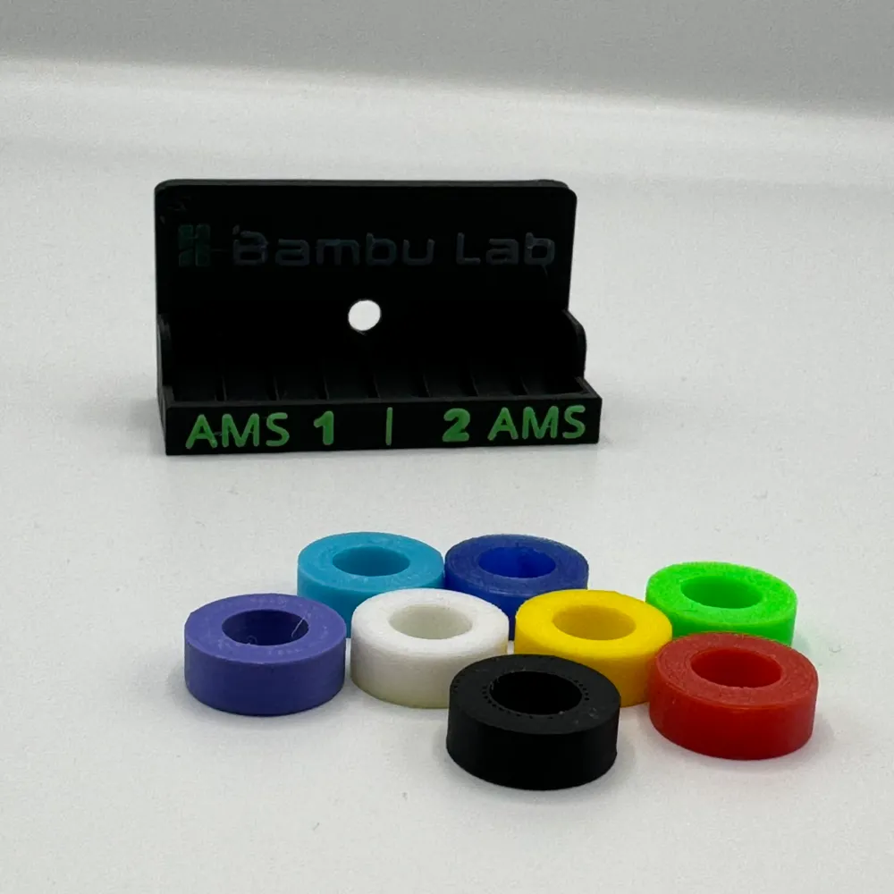 Bambu AMS Mini Filament Reel holder by Elmaker Design - MakerWorld