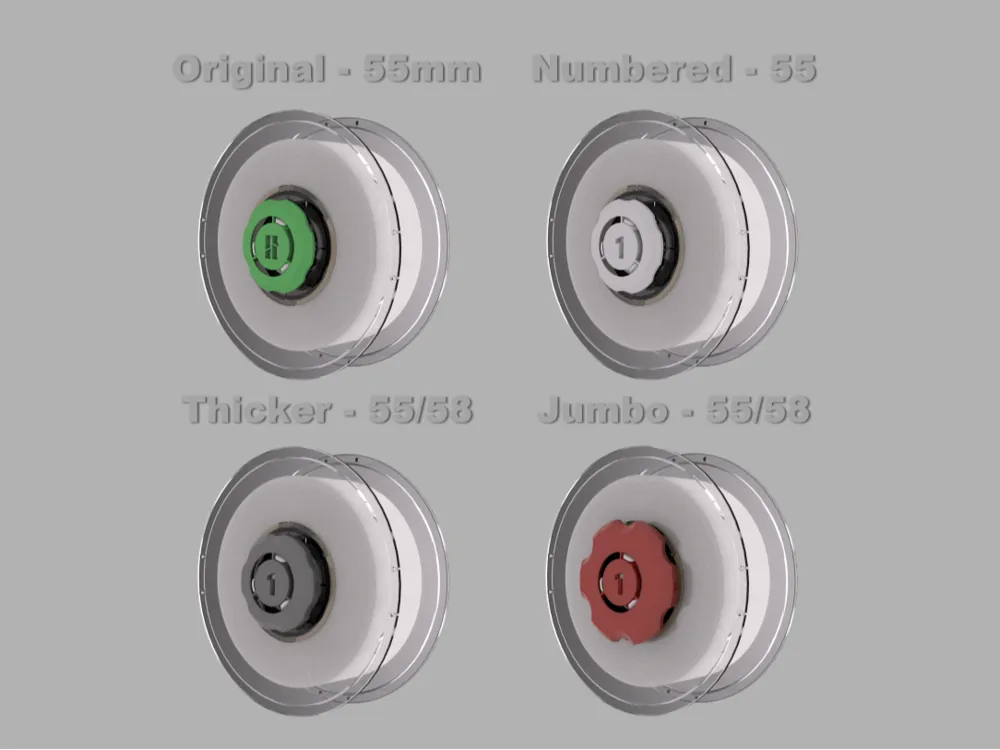 Bambu Hubcap - AMS Lite Rotary Spool Lock by SThane - MakerWorld