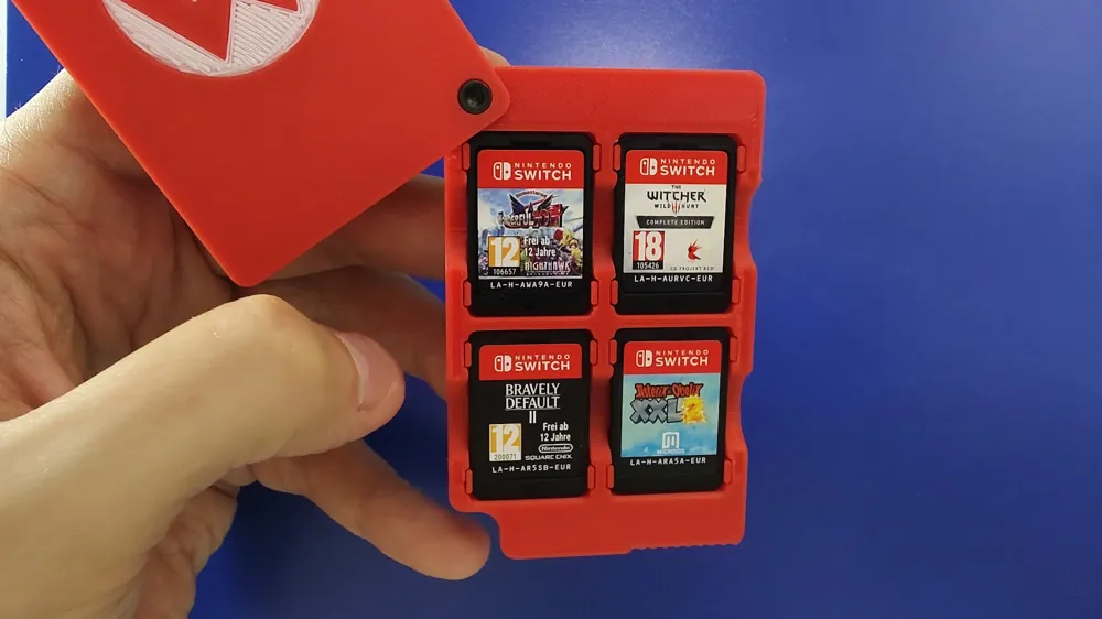 Nintendo switch game case - Travel size by BuildByte3D MakerWorld ...