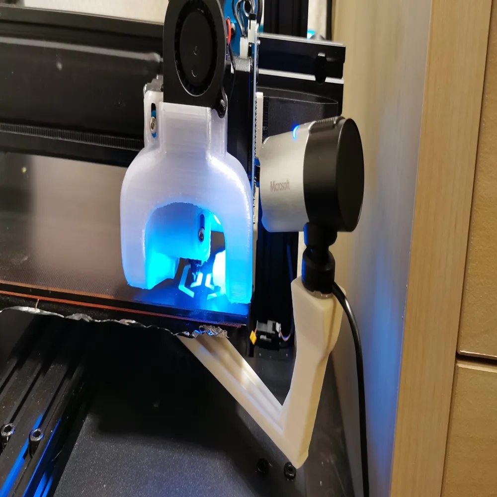 Artillery Sidewinder X1 Camera-Bed mount by Maeffjus - MakerWorld