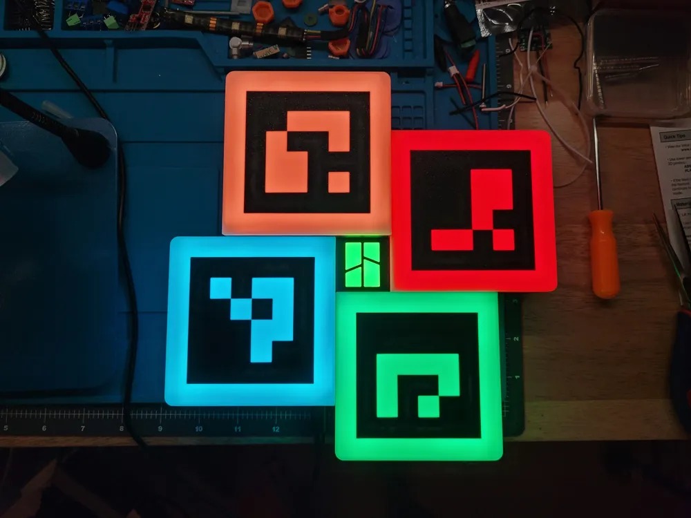 Bambu Build Plate ArUco Light Box by RevHazlett MakerWorld: Download ...