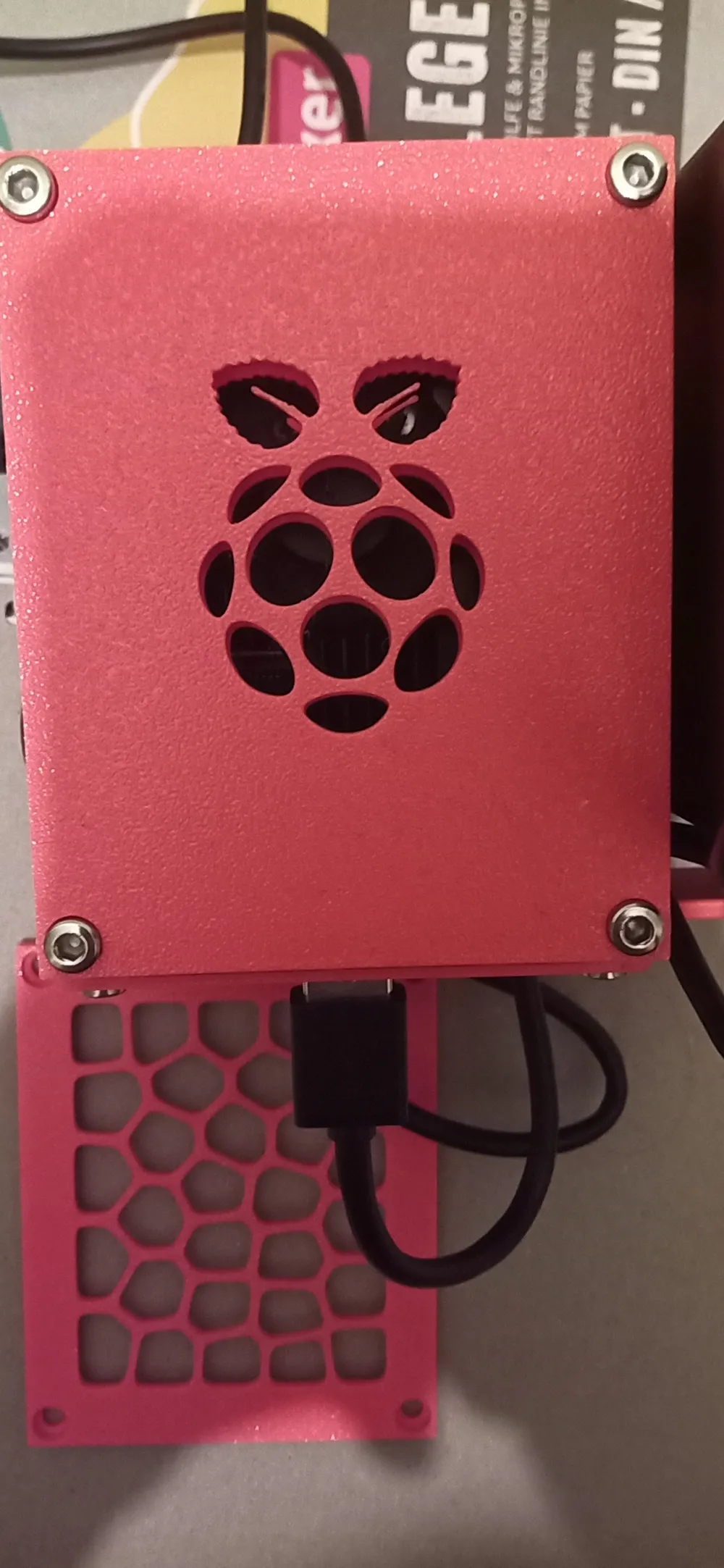 Cubierta/Tapa para Rack de Raspberry Pi - Modelo de impresión 3D ...