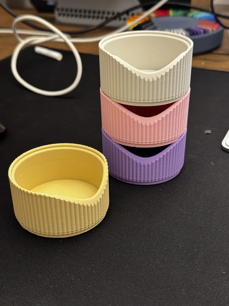 Stackable modular desktop organizer - Free 3D Print Model - MakerWorld