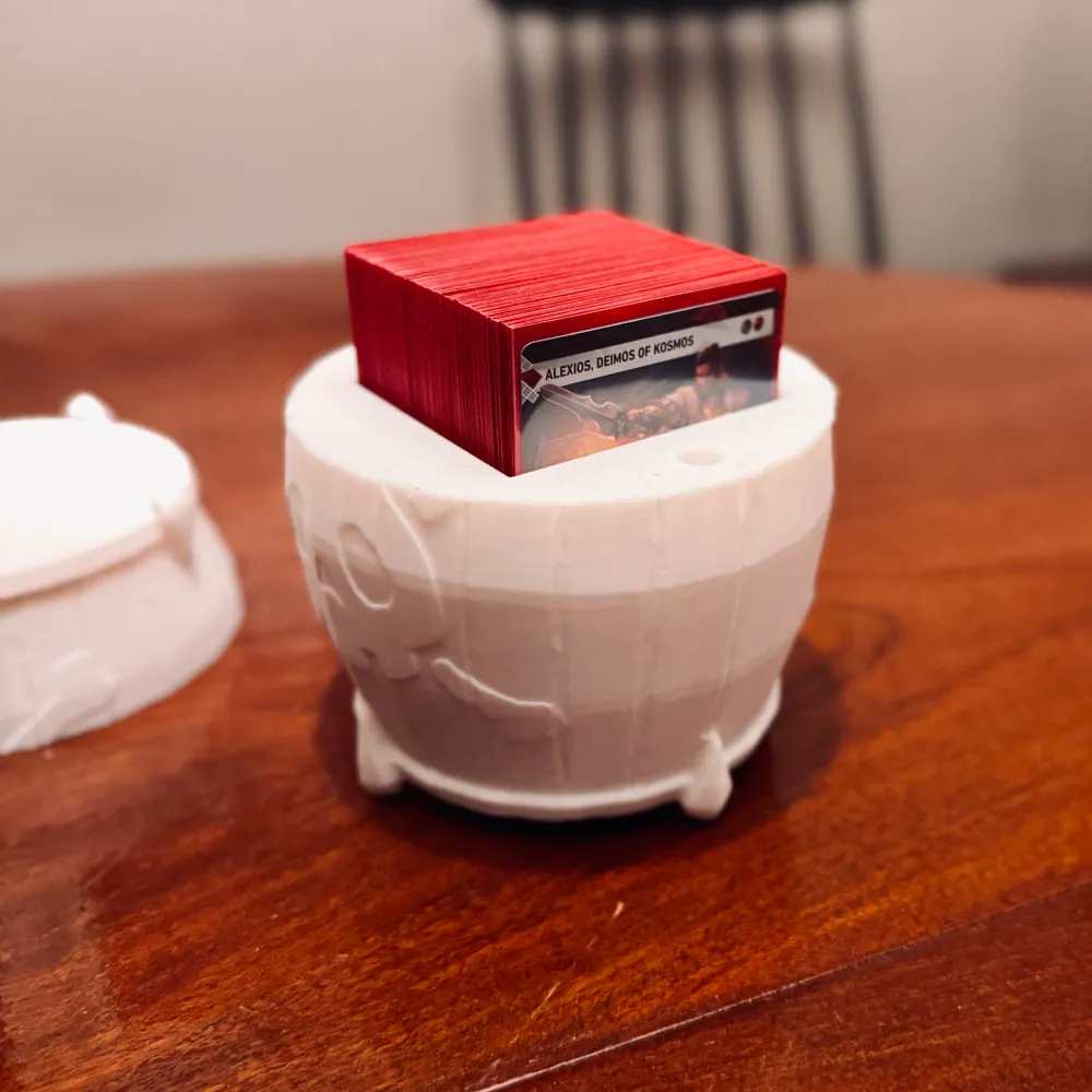 MTG Goblin Bomb Barrel Deck Box Zelda by Chris MakerWorld: Download Free 3D Models