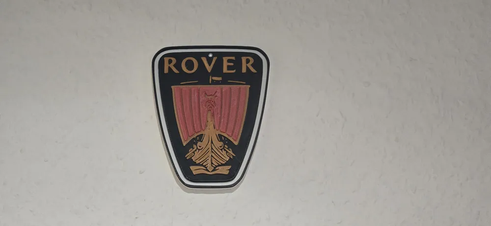 Rover Emblem Wall Decor - Free 3D Print Model - MakerWorld