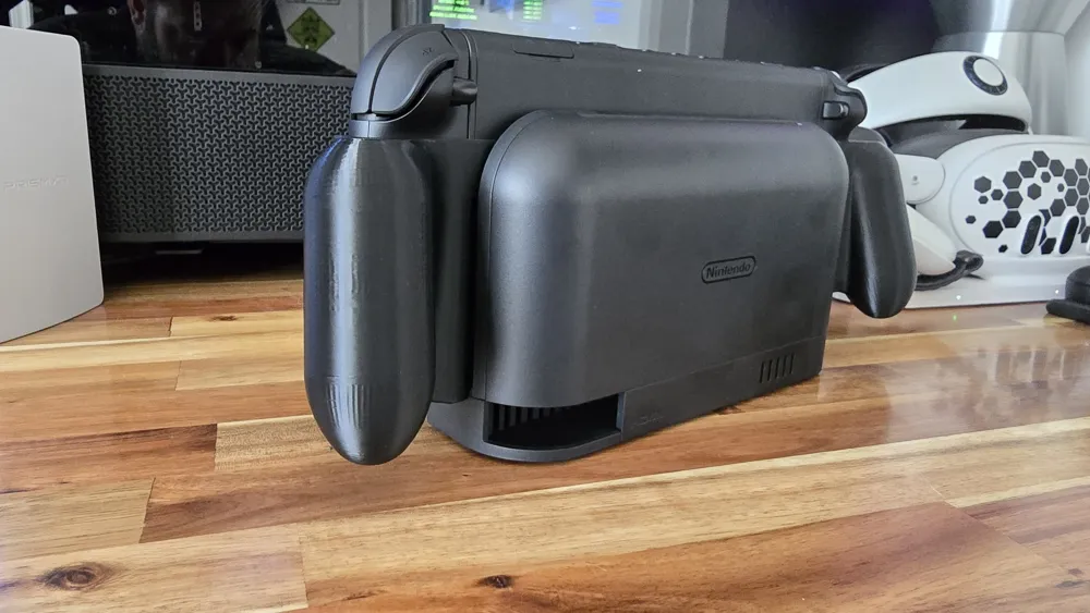 Switch 2 Ergonomic Grips - 2 Piece - Dockable by Nothing Spectacular ...