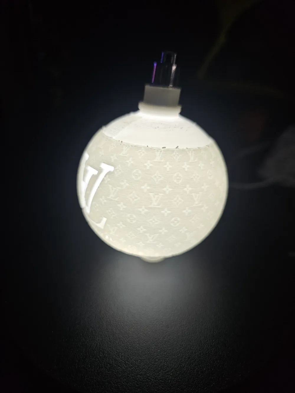 Louis Vuitton led Christmas bauble by lungy luke - MakerWorld