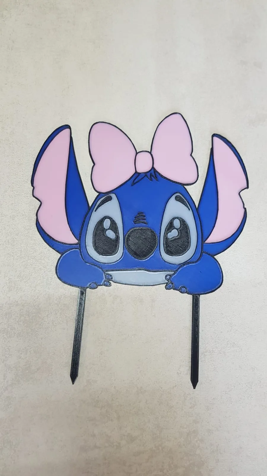 STITCH TOPPER - Free 3D Print Model - MakerWorld