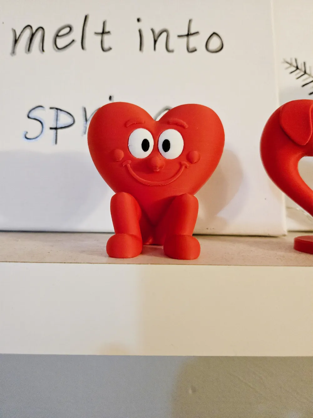 Cheerful Heart Buddy - Free 3D Print Model - MakerWorld