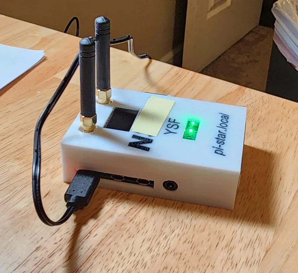 MMDVM Dual Hat Hotspot Case Pi4, fan, press fit by SunsetRider ...