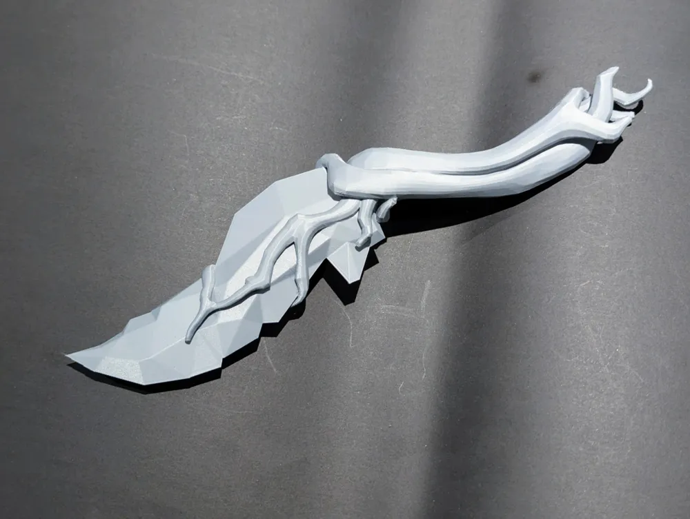 Valorant Gaia's Fury (Knife) - Free 3D Print Model - MakerWorld