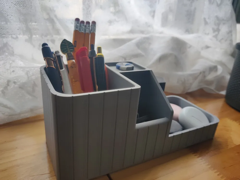 Desk Organizer - Free 3D Print Model - MakerWorld