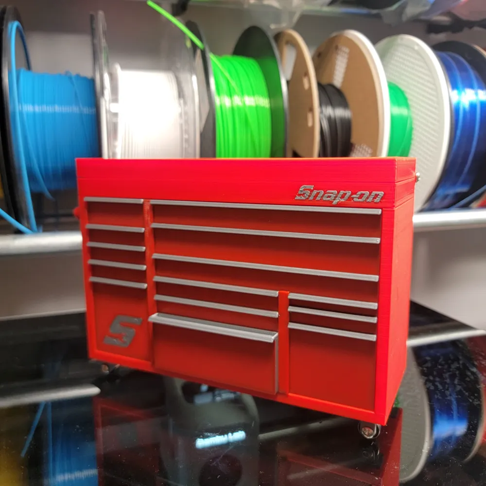 Snap-On Desk Tool Chest w/ Lid Business Display by joshua.makes ...