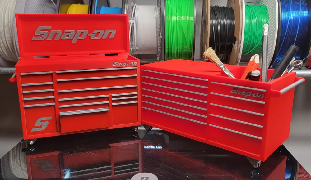 Snap-On Desk Tool Chest w/ Lid Business Display by joshua.makes ...