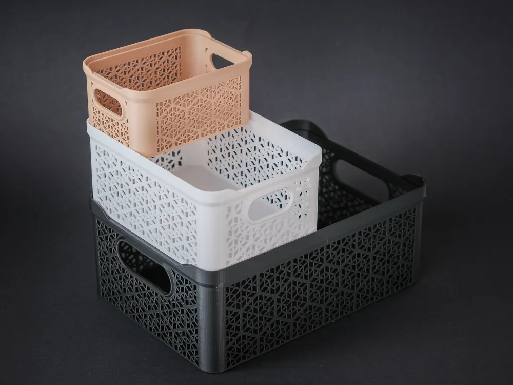 Stackable Baskets - Free 3D Print Model - MakerWorld