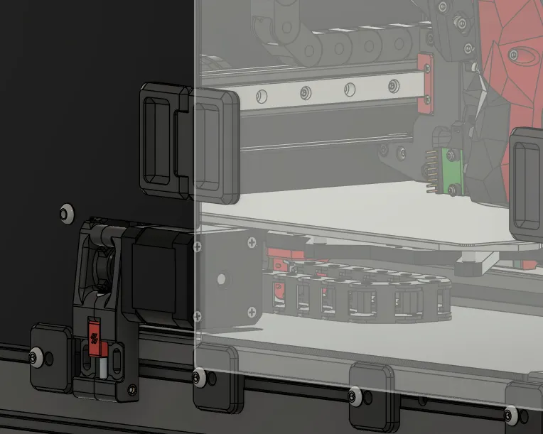 Voron Switchwire double motors mount- stock panels Remixed by RePrint ...