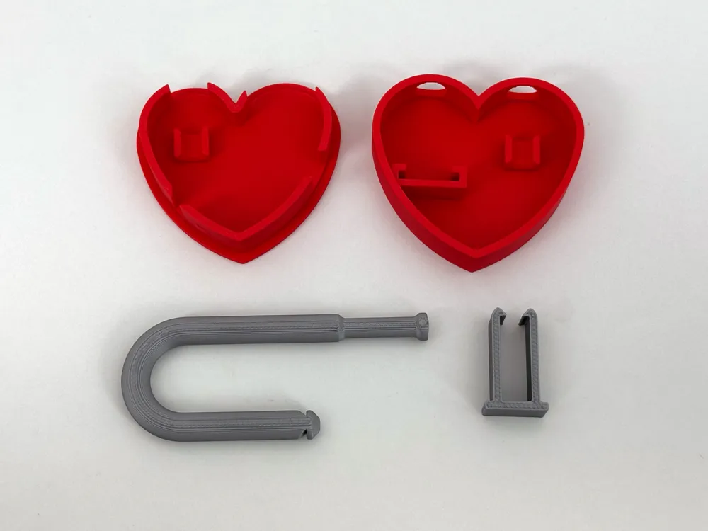 Permanent Love Lock - Free 3D Print Model - MakerWorld