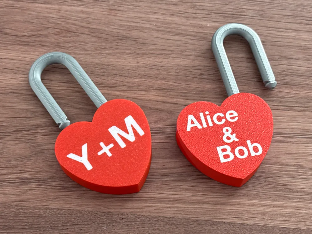 Permanent Love Lock by Maxx Design - MakerWorld