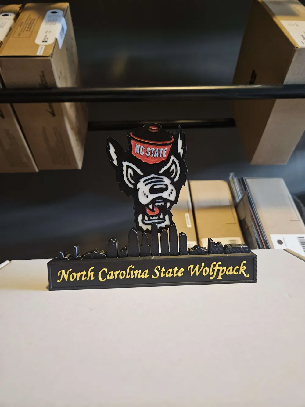 North Carolina State Wolfpack College Football - Free 3D Print Model ...