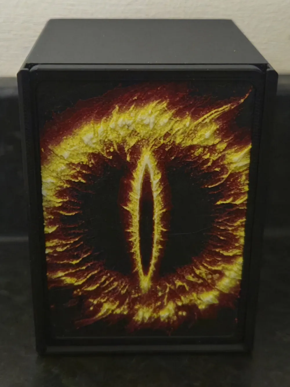 MTG Commander Deck Box inlay Eye Sauron HueForge - Free 3D Print Model ...