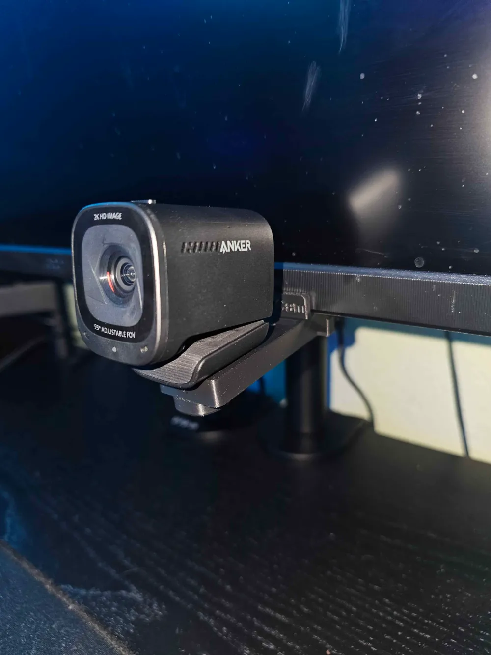 Under Monitor Webcam Mount by Emco MakerWorld: Download Free 3D Models