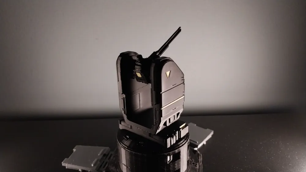 Helldivers 2 Machine Gun Sentry - Free 3D Print Model - MakerWorld