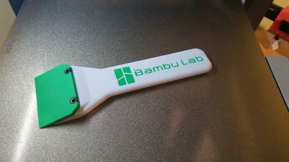 Bambu Lab Bed Scraper With Swappable Blades by benry - MakerWorld