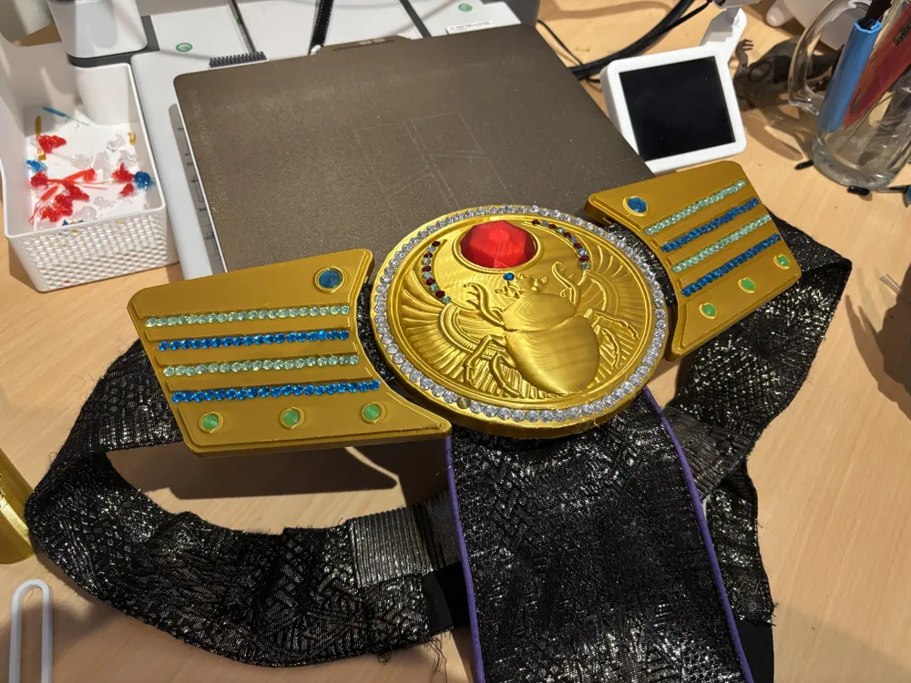 Ancient Egyptian Belt - Free 3D Print Model - MakerWorld