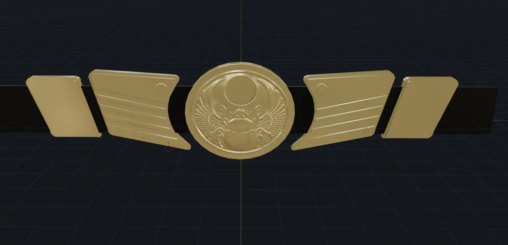 Ancient Egyptian Belt - Free 3D Print Model - MakerWorld