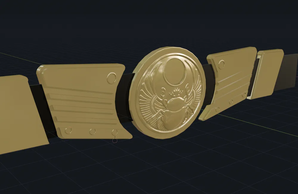 Ancient Egyptian Belt - Free 3D Print Model - MakerWorld