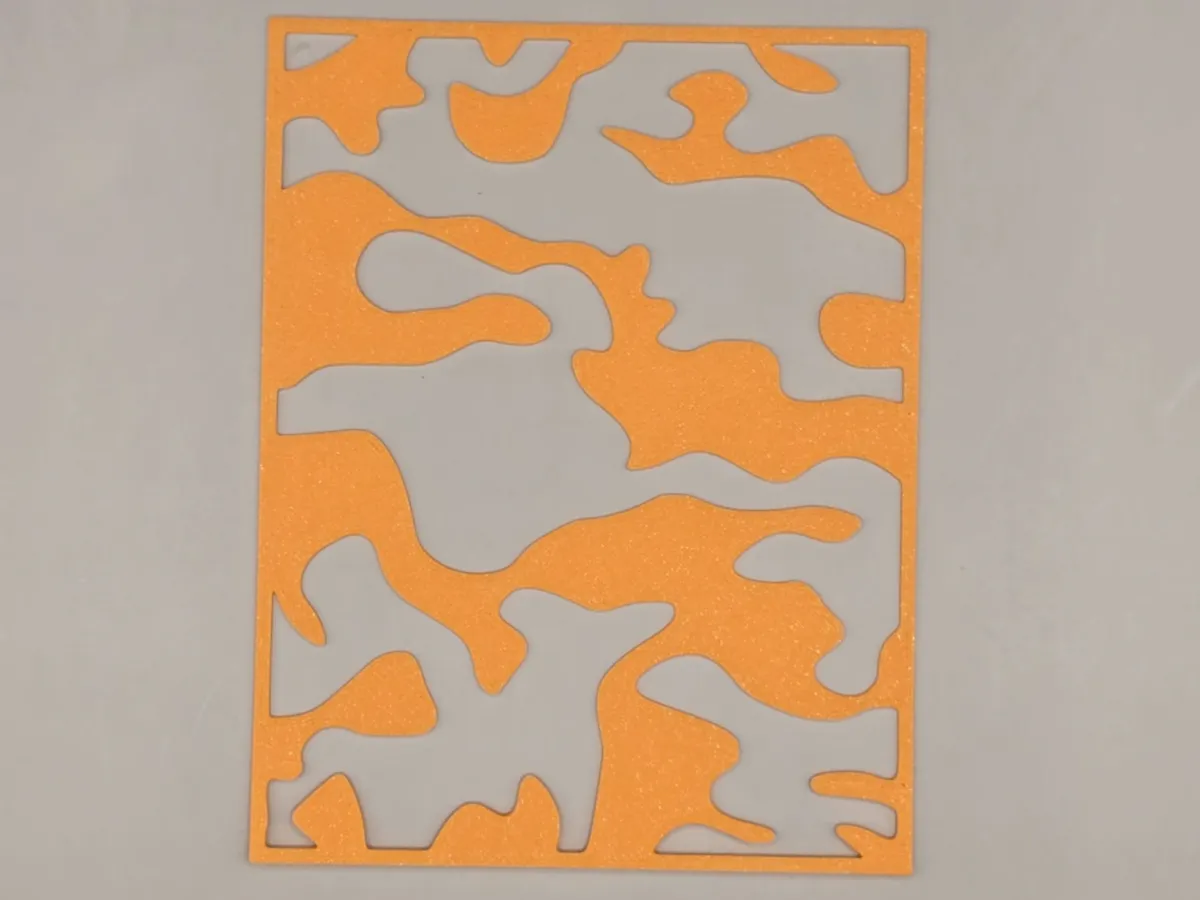 Camouflage Spot Stencil Template Pattern - Free 3D Print Model - MakerWorld