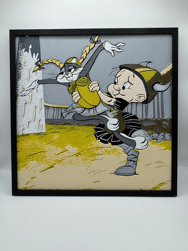 Looney Tunes - Bugs Bunny e Elmer Fudd por Canadian Gamer MakerWorld ...