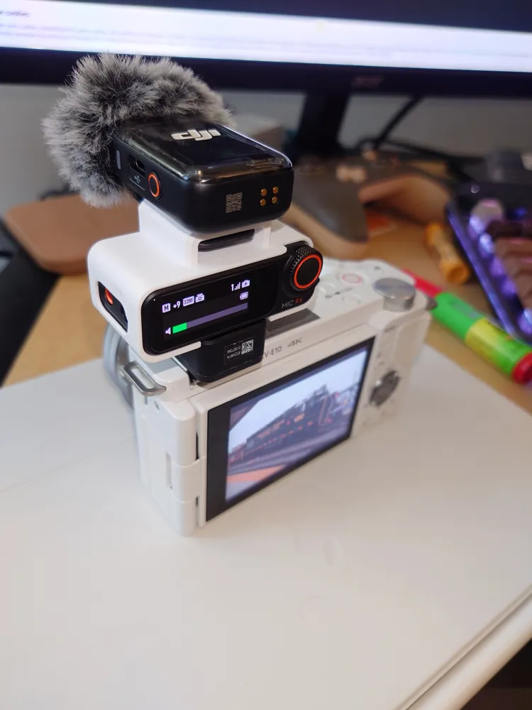 DJI Mic 2 Mount for Sony Camera Adapter Remixed by DavidNightjet ...