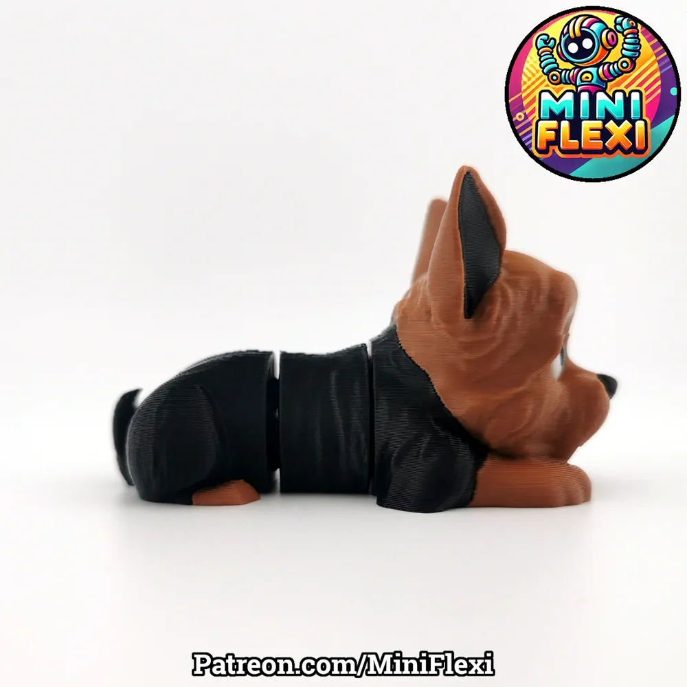 Mini Flexi Yorkshire Terrier - NoSupportArticulate by Mini Flexi MakerWorld: Download Free 3D Models