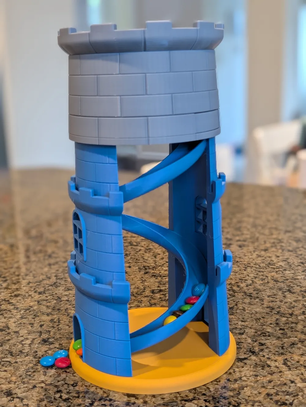 Castle Candy Dispenser with Slide by Ellipse MakerWorld: Download Free ...